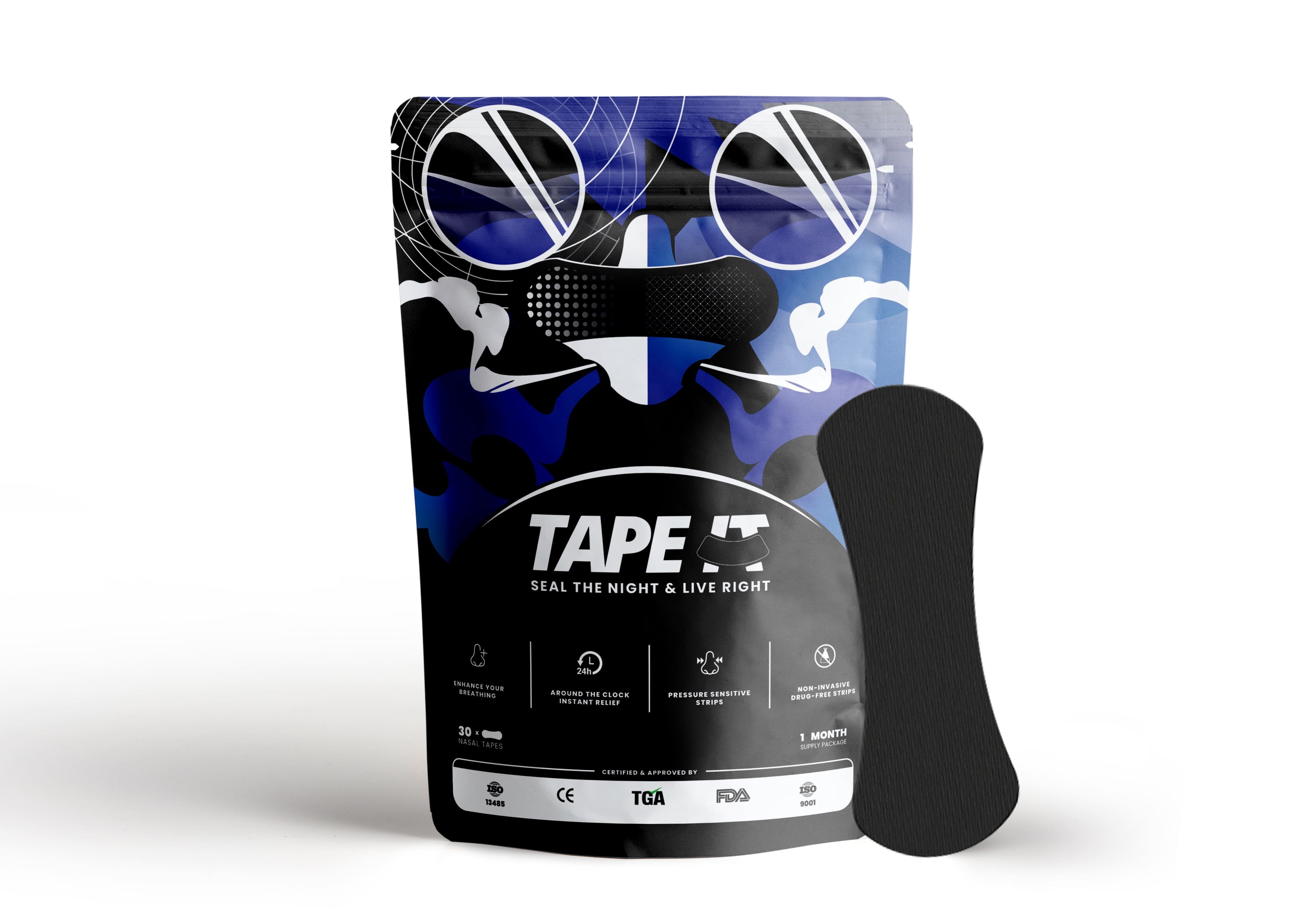 Breathing Strips - Nose Tapes - Sleep Aid Snoring Reducer